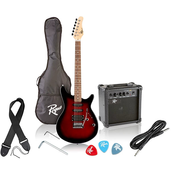 Rogue Rocketeer Electric Guitar Pack — Rhythm Section Bass Gear