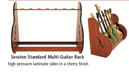 Session Deluxe Multi 7 Guitar Rack — Rhythm Section Bass Gear